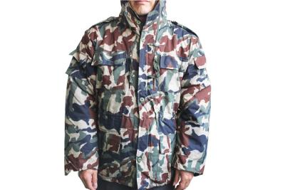 China Winter M65 Camouflage Military Jacket Windproof Waterproof For Nepal Army for sale