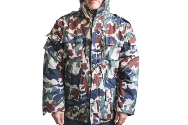 Quality Winter M65 Camouflage tactical Jacket Windproof Waterproof For Nepal Army for sale