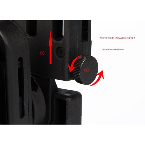 Quality Combat Tactical Accessories IPSC USPSA IDPA Competitive GR Quick Draw Holster for sale