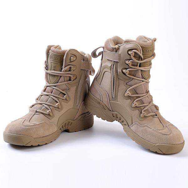Quality High Top Hiking Cow Leather tactical Boots For Both Men And Women Outdoor Sports for sale