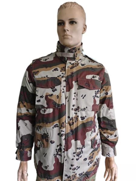 Quality M65 Camo Insulated Detachable Jacket With Metal Button And Zipper Closure Fall And Winter Tactical Windbreaker for sale