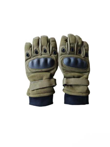 Quality tactical Green Winter Tactical Gloves with Insulated Windproof  Touchscreen Compatible for sale