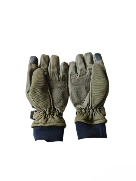 Quality tactical Green Winter Tactical Gloves with Insulated Windproof Touchscreen for sale