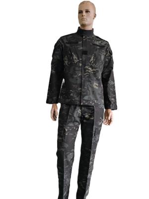 Китай Блэк-Опс АКУ тактическая форма 65/35 Поли хлопчатобумажная боевая смесь продается