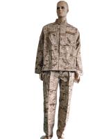 Quality Digital Desert ACU tactical Uniform 4 Pockets Jacket With Cargo Pants Waterproof for sale