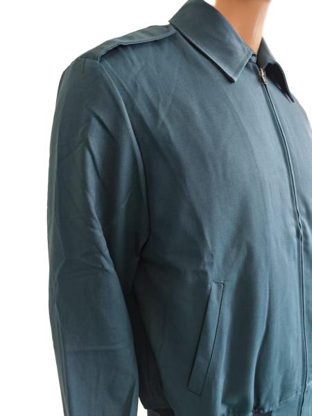 Quality Customizable Fabric Standard Blue Uniform Jacket With 2 Pockets Winter for sale
