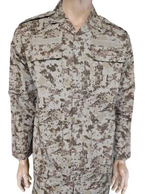 Cina Desert Digital Camo BDU-Style Training Uniform Button System in vendita