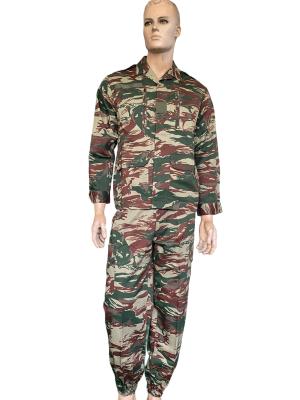China Técnico Tiger Strip Camo Uniform Set para missões ao ar livre Anti Tearing Camuflagem Ripstop Militar Uniform Clothing à venda