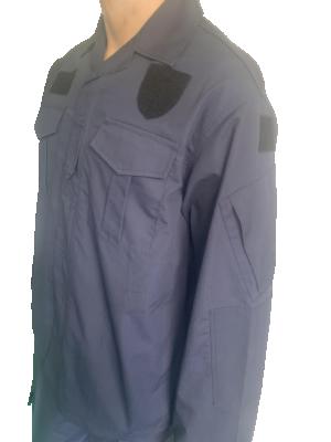 중국 다중 주머니가 있는 맞춤형 해군 블루 군복 재킷 판매용