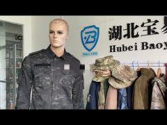 Poly Cotton Lightweight Uniform Set Night Pattern Camo Jacket and Trousers Waterproof Breathable Military Uniform Clothing For Soldiers