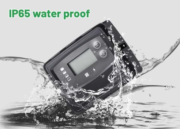 Quality Digital Smart 12 Volt 10A PWM Solar Charge Controller IP67 Waterproof for sale