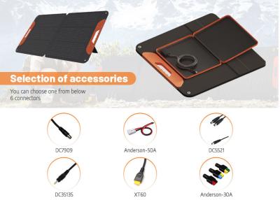 China IP65 Waterproof Portable Folding Solar Panels 200W Solar Panel Camping Charger for sale