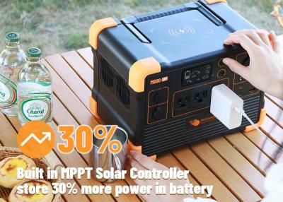 China 3500 Recycles compact Portable Mobile Solar Generator Built In MPPT Charge Controller for sale