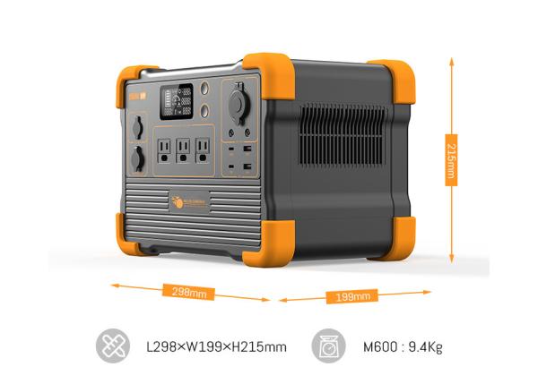 Quality Compact LFP Lithium Battery Solar Generator Portable With 1200W Inverter And for sale