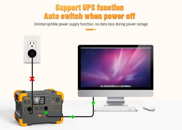 Quality NCM Lithium Battery Solar UPS Generator Compact Portable Solar Power Generator for sale