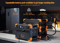 Quality LiFePO4 Portable Generator Battery Pack Rechargeable Power Station With 3072Wh for sale