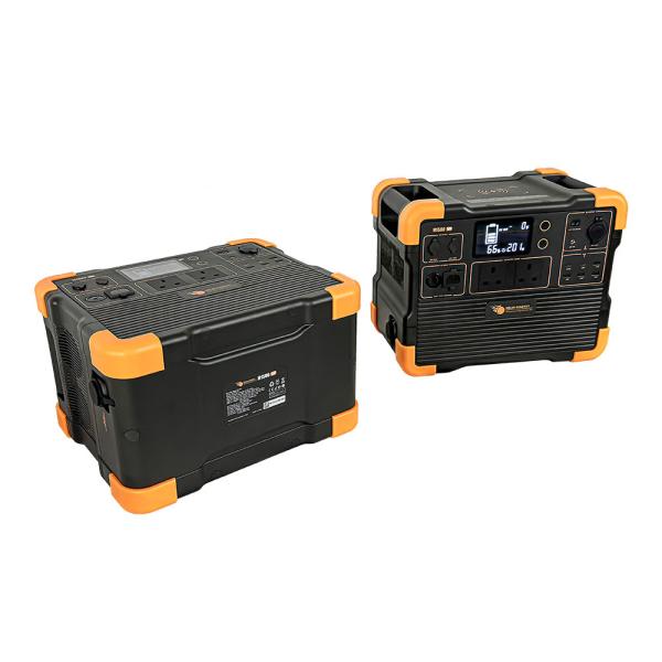 Quality 2200W Inverter UPS Lithium Battery Solar Generator With 600W Solar Panel for sale