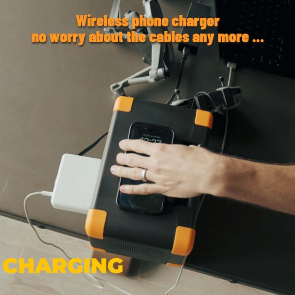 Quality Small Size UPS Lithium Battery Solar Generator Portable All In One Solar for sale