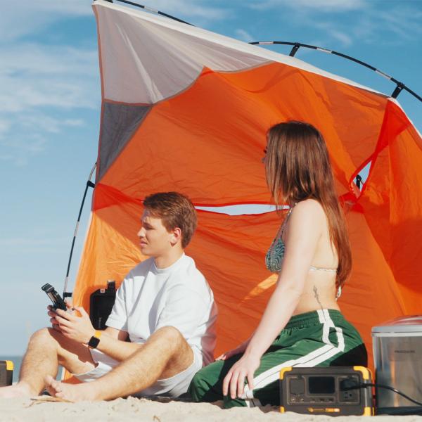 Quality Portable LiFePO4 Battery Pure Sine Wave Solar Generator With MPPT Charge for sale
