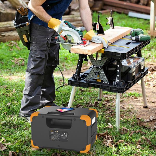 Quality Portable Lithium Battery Power Pack For Solar Storage With Output AC/DC/USB for sale
