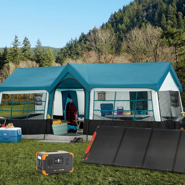 Quality 300W Inverter Solar Emergency Backup Power 288Wh Lithium Ion Battery Solar for sale