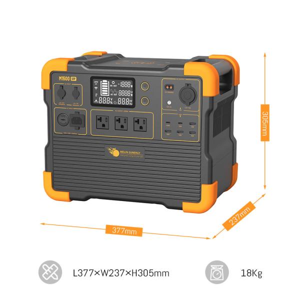 Quality 2200W Inverter UPS Lithium Battery Solar Generator With 600W Solar Panel for sale