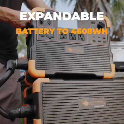 China Pure Sine Wave Lithium LiFePO4 Battery Solar Generator Power Bank UPS With MPPT Controller for sale