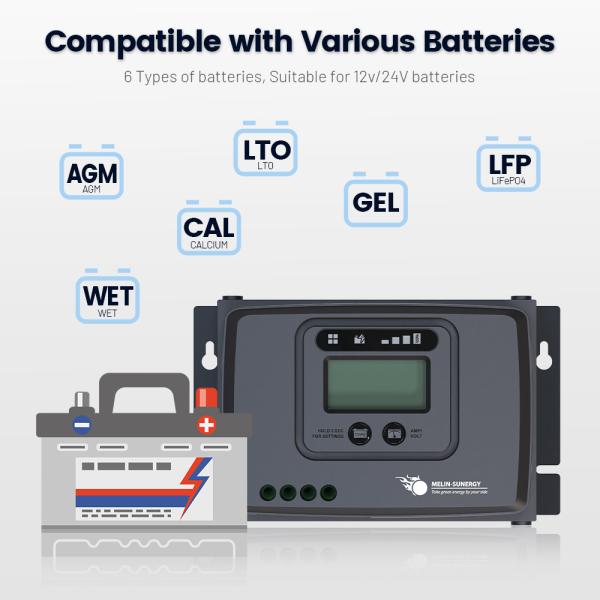 Quality 10A Solar MPPT Charge Controller With 100V Input Voltage IP43 Protection for sale