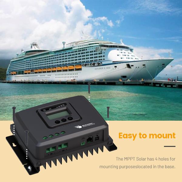 Quality IP43 Small Size 30 amp MPPT Solar Charge Controller For Lifepo4 Batteries for sale