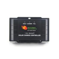 Quality Black Intelligent Pwm Solar Charge Controller IP67 8A 12V 24V Solar Charge for sale