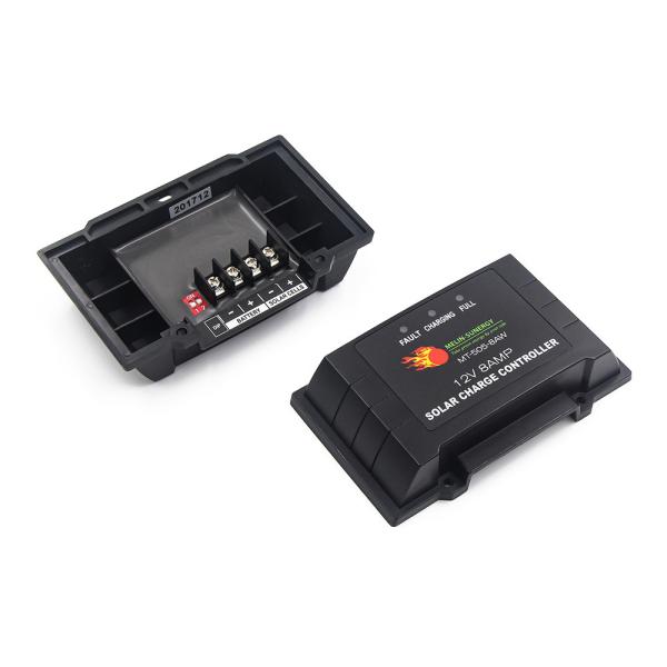 Quality IP67 Solar PV Charge Controller 8A PWM Solar Power Controller Solar Cell Charge for sale
