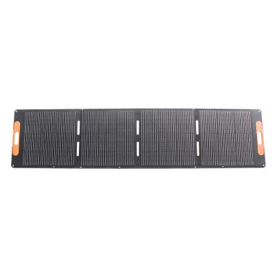 China IP65 200W Kit de painel solar dobrável portátil para carregamento móvel externo Painel solar for sale