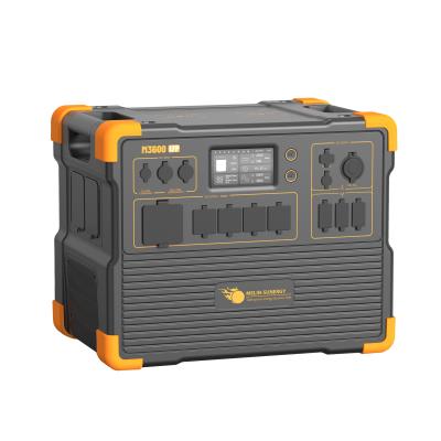 Quality LFP Lithium UPS Solar Generator 2400W Max. PV Charging 3600W AC Output for sale