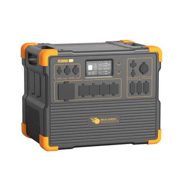 Quality LFP Lithium UPS Solar Generator 2400W Max. PV Charging 3600W AC Output for sale