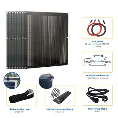 China IP67 painel solar monocristalino semi-flexível for sale