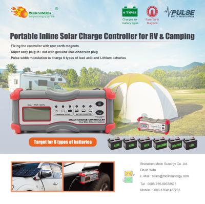 Китай Цифровой контроллер заряда солнечной батареи на 30 А с максимальным входным напряжением солнечной батареи 25 В и максимальной мощностью солнечной батареи 600 Вт для аккумуляторов AGM/GEL/WET/Calcium/LTO/LiFePO4 продается