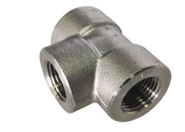 3 Way Female 316 NPT 80mm Threaded Pipe Fitting