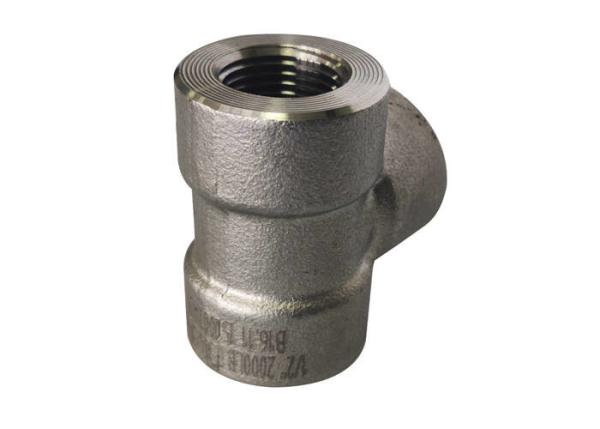 3 Way Female 316 NPT 80mm Threaded Pipe Fitting