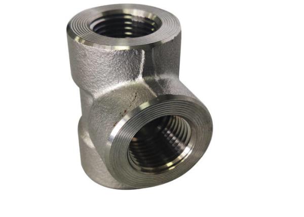 3 Way Female 316 NPT 80mm Threaded Pipe Fitting