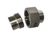 China Forged ASTM A182 6000LB S32205 Socket Pipe Fitting for sale