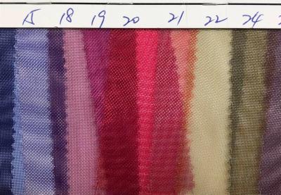 China malha de nylon da seleção da janela da malha da malha colorida do poliéster da malha à venda