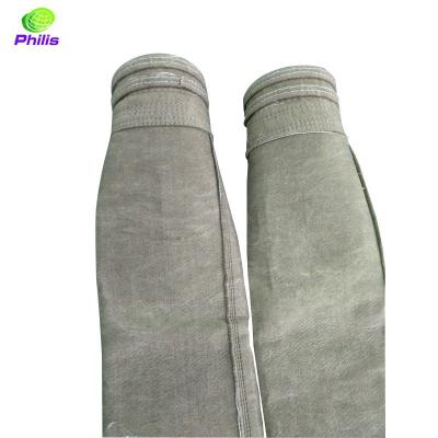 中国 針によって感じられる玄武岩の塵のフィルター・バッグおよびフィルター フェルト 販売のため