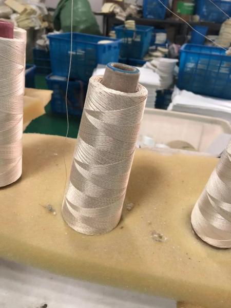 Industrial High Temperature Fiber Glass Thread For Filter Bag Sewing