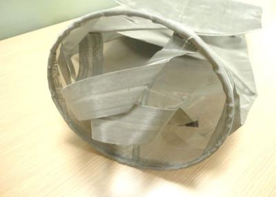 China High temperature industrial filter bag stainless steel / polyester filter mesh liquid / water filtration for sale