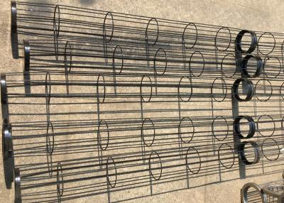 China 304 Stainless 12 Wires Dust Collector Bags And Cages for sale
