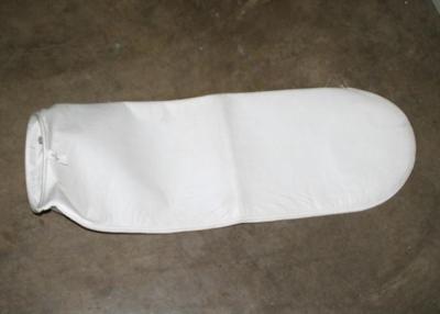 중국 비직조는 50 / 150 마이크론 필터가방 폴리프로필렌 / 폴리에스테르 강철 링을 펀칭했습니다 판매용