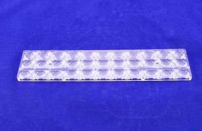China Waterproof PMMA Led Street Light Lens , Micro Led Array 60 Degree Beam Angle for sale