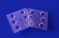 China 6 LED 5050SMD PC Lens Array 90 Degree for High Bay Light - 50x50x6.26mm Polycarbonate Optical Solution for sale