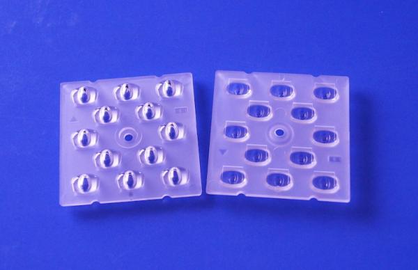 TYPE - 2 12 DANS 1 LENTILLE pour 3030 la lentille de réverbère de SMD 50X50mm pour l'Assemblée flexible