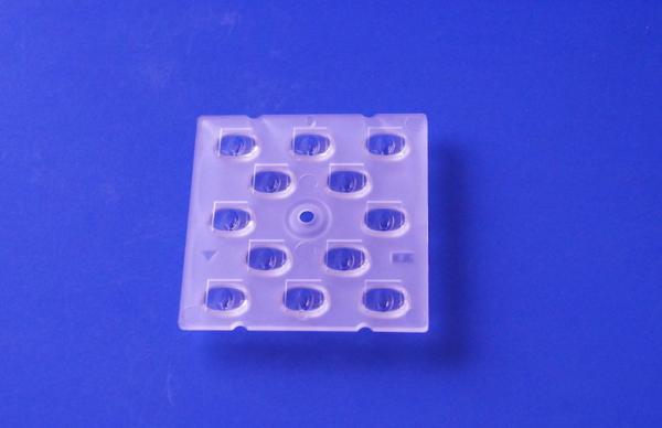 TYPE - 2 12 DANS 1 LENTILLE pour 3030 la lentille de réverbère de SMD 50X50mm pour l'Assemblée flexible